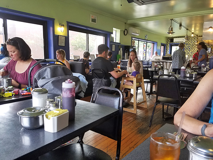 The Morning Glory dining room buzzes with conversation and anticipation – a community united by the universal language of exceptional breakfast.