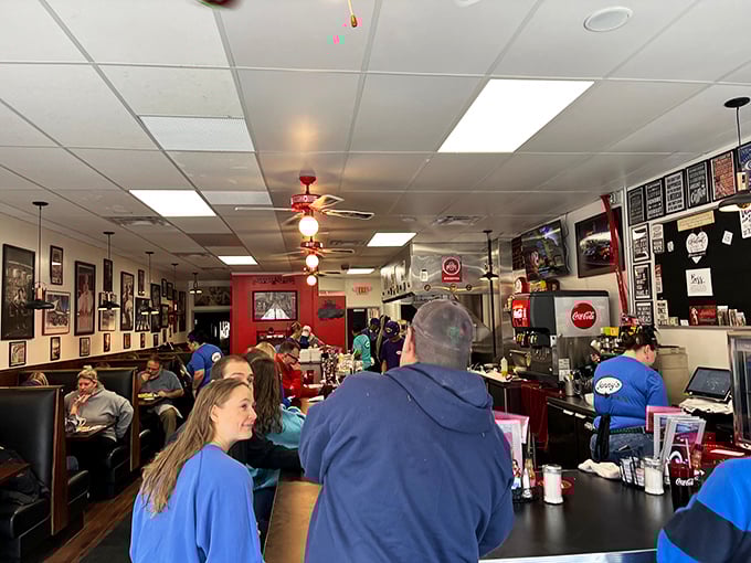 Counter culture at its finest—where strangers become temporary neighbors united by the universal language of good food.