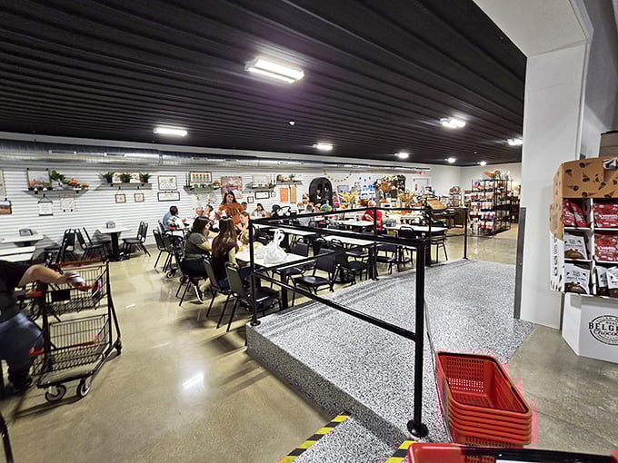 Where locals gather for more than just food—this is Eureka's living room, where the daily special comes with a side of community.