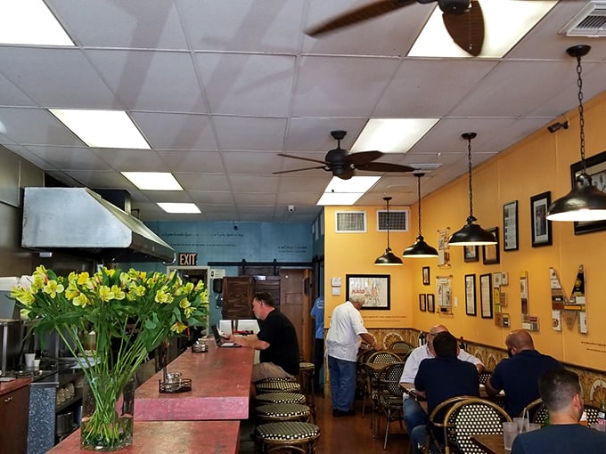 Where locals gather to debate everything from politics to baseball, united by their shared love of perfect fritas.