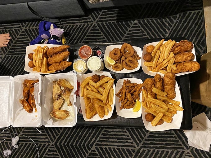 Not so much a meal as a declaration of purpose. This spread isn't eating—it's an expedition into flavor country.