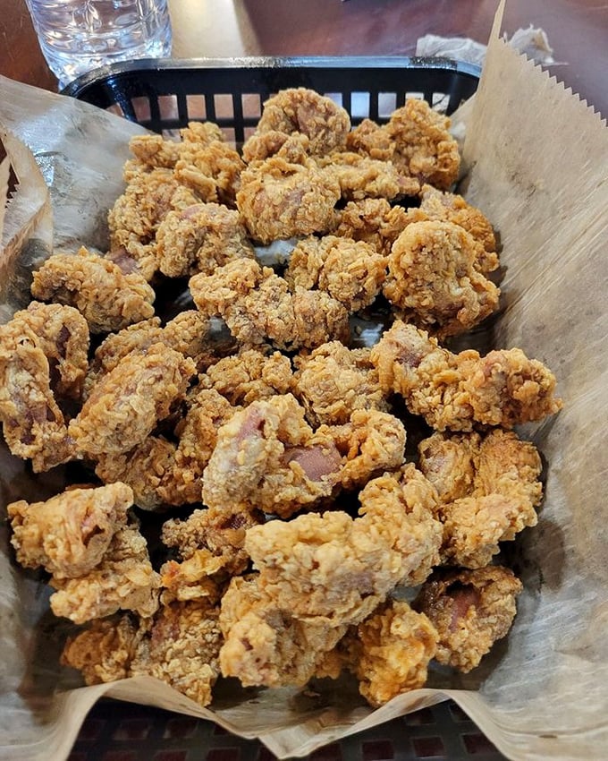 These aren't just fried gizzards—they're a Southern loyalty test. Pass this basket around and find out who your real friends are.