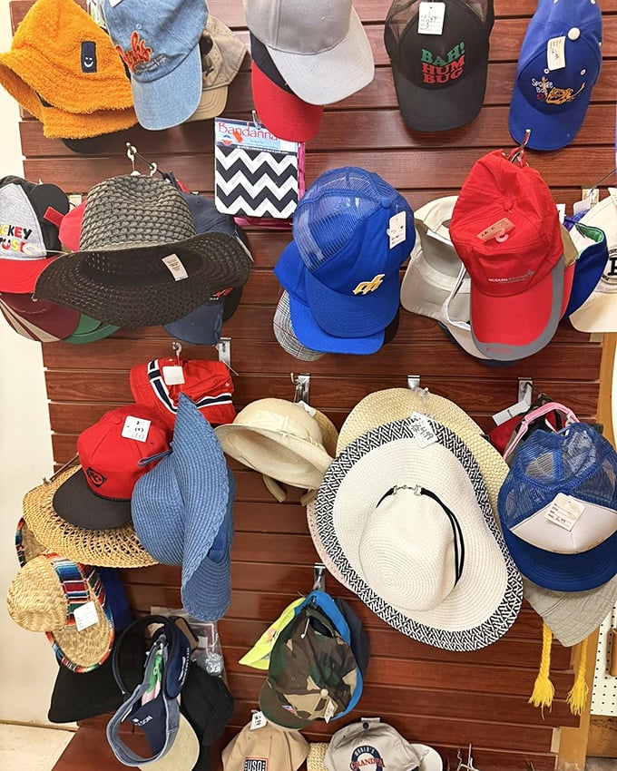Hat heaven for every head and occasion. From sun protection to sports loyalty, your next favorite cap costs less than lunch.