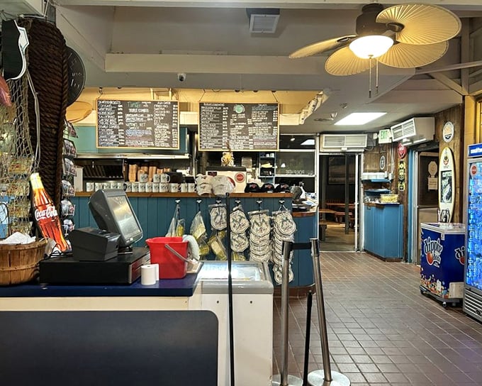 Weathered walls hold decades of stories – every scuff mark represents satisfied customers who discovered something special here.