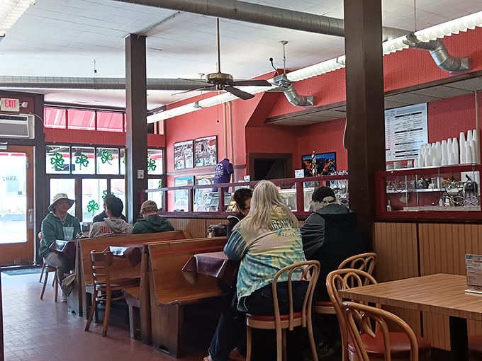 Red walls that have witnessed first dates, family celebrations, and "just because" Tuesday lunches since before TikTok was a sound a clock made. 