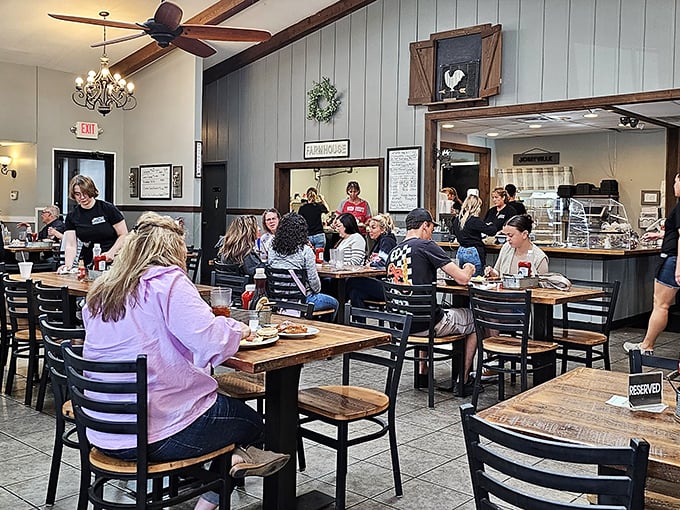 The dining room hums with the satisfied murmurs of locals who've been keeping this secret to themselves. Time to join their delicious conspiracy.