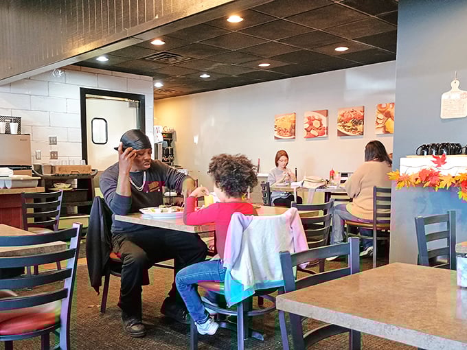 Every great diner has that perfect mix of coziness and community. LuLu's dining room feels like the breakfast table you always wished you had.