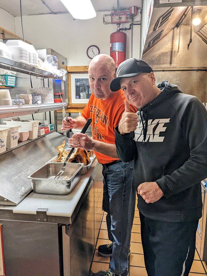 Behind every great neighborhood bar is a kitchen where magic happens. These guys know the secret ingredient isn't fancy technique—it's genuine care.