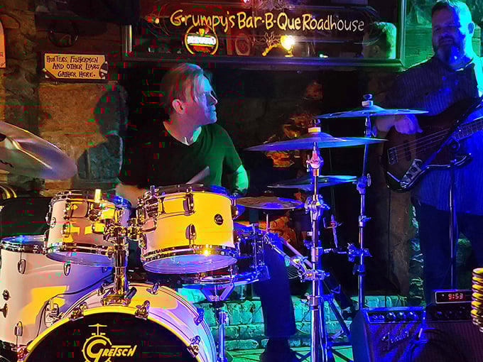 Weekend nights at Grumpy's mean live music to accompany your meat feast. The only thing better than great barbecue is great barbecue with a soundtrack.