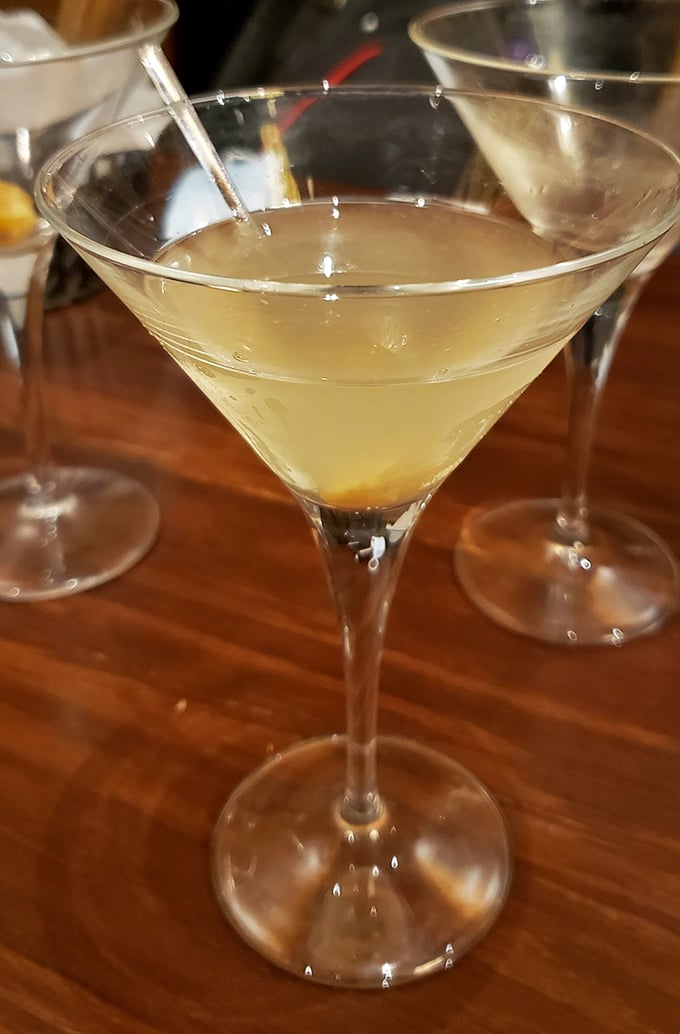 A perfectly crafted martini catches the light like liquid sophistication, ready to transform any ordinary evening into something worth remembering fondly.