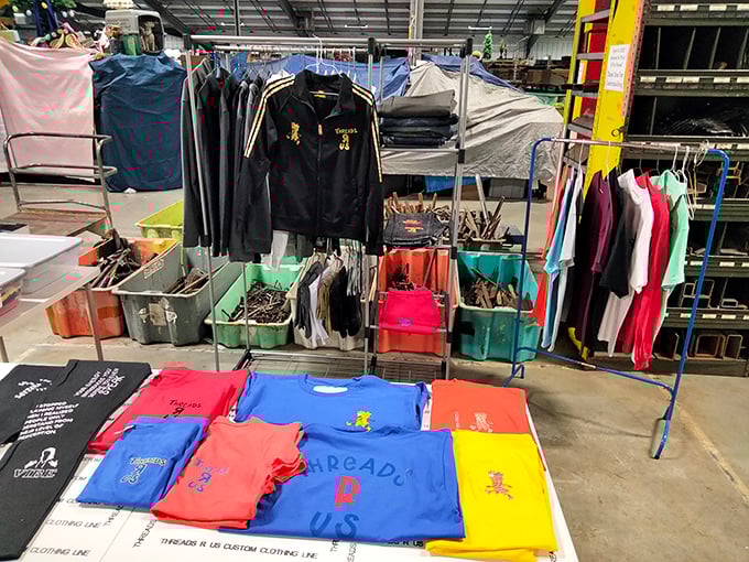 T-shirts and apparel in every color of the rainbow – because sometimes you just need a shirt that says "ARCADE."