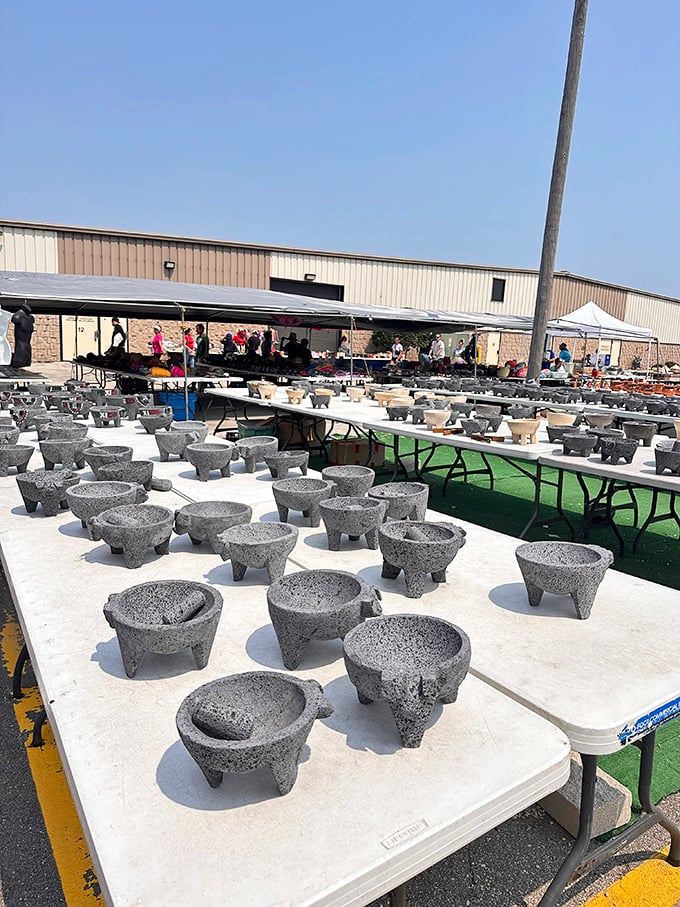 These volcanic stone molcajetes aren't just cooking tools—they're time machines to authentic flavors that no food processor could ever replicate.