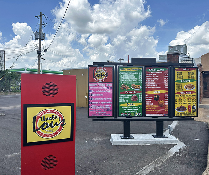 The drive-thru menu board—where life-changing food decisions happen. Choose wisely, though there are no wrong answers here.