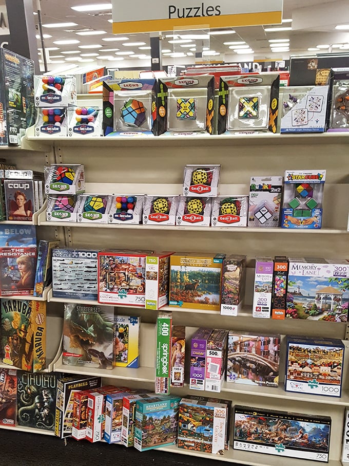 Puzzle paradise! From brain-teasing Rubik's cubes to 1000-piece landscapes, here's where family game nights are born for pennies.