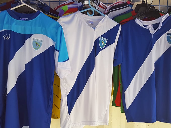 Score a goal in the fashion game! These sporty jerseys let you represent your team without emptying your wallet.