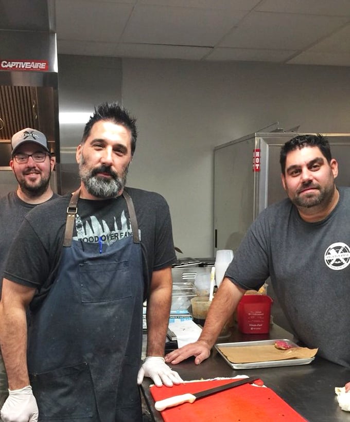 The wizards behind the smoker. These are the faces of dedication—the barbecue artisans who understand that greatness requires patience, skill, and a touch of magic.