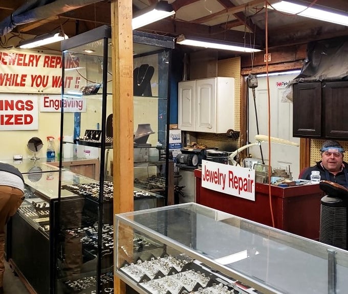 Behind every jewelry counter is an expert ready to size, repair, or help you find that perfect piece that looks like it costs ten times what you'll pay.