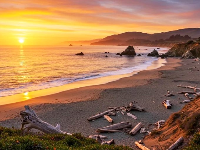 Mother Nature showing off at sunset, casually reminding us why screensavers will never quite capture the real thing.