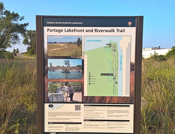 The trail map promises adventure without the possibility of getting hopelessly lost – the best kind of outdoor experience for the directionally challenged.