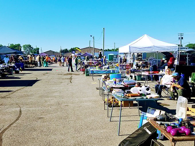 Inside this modern barn, vendors create a marketplace that buzzes with small-town energy.