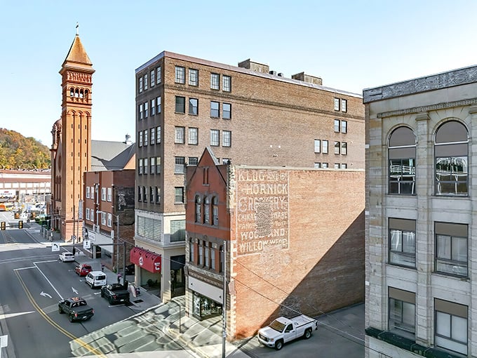 Johnstown's charming streets offer a step back in time, both in architecture and in refreshingly old-fashioned prices.