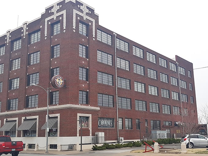 This old building stands tall, a perfect blend of Joplin's tough mining heritage and its new, creative soul.