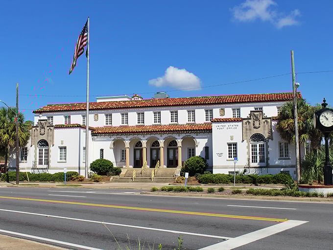 Marianna's historic post office building exudes Mediterranean elegance without the South Beach price tag.