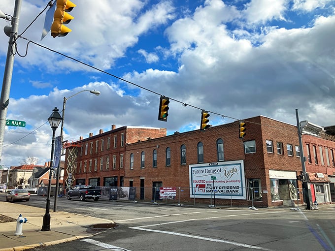Marion's main street offers a nostalgic glimpse of small-town America, complete with prices that feel pleasantly retro.