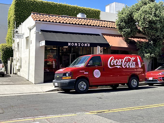 Norton's understated elegance fits perfectly in Santa Barbara – like a sandwich aristocrat who doesn't need to show off.