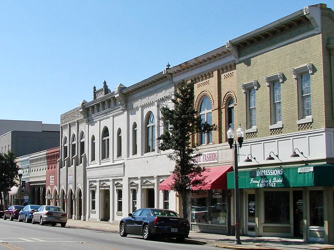 Statesboro's downtown district balances historic charm with modern purpose, where old buildings find new reasons to stand tall.