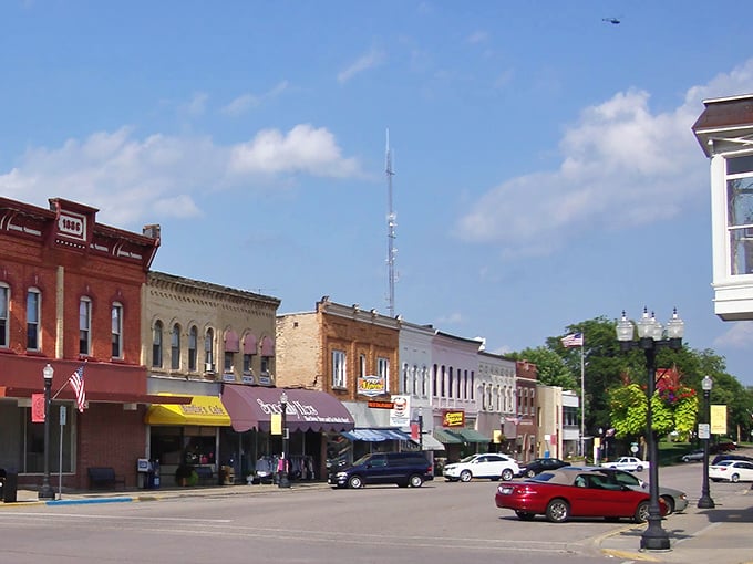 The small-town character of Baraboo's main street proves that progress doesn't have to mean losing your community's soul.