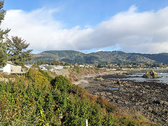Rocky shores and mountain backdrops – Mother Nature's retirement package beats any corporate pension plan.