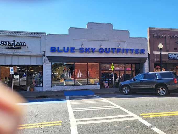 Blue Sky indeed—Cartersville's affordable storefronts promise clear financial weather for budget-conscious retirees.