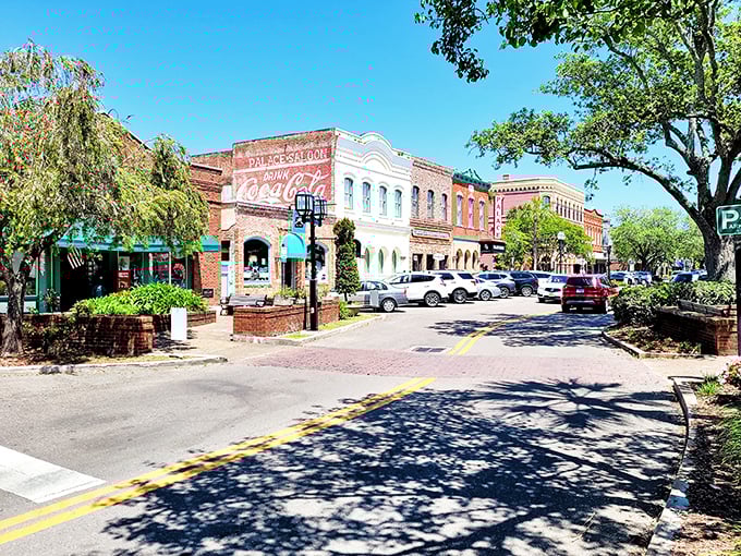 Where historic storefronts and shady trees create a downtown that feels as welcoming as an old friend.