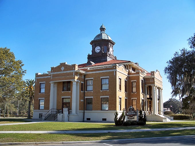 Inverness welcomes visitors with its charming historic courthouse, timeless architecture, and a friendly atmosphere that celebrates community pride and tradition.