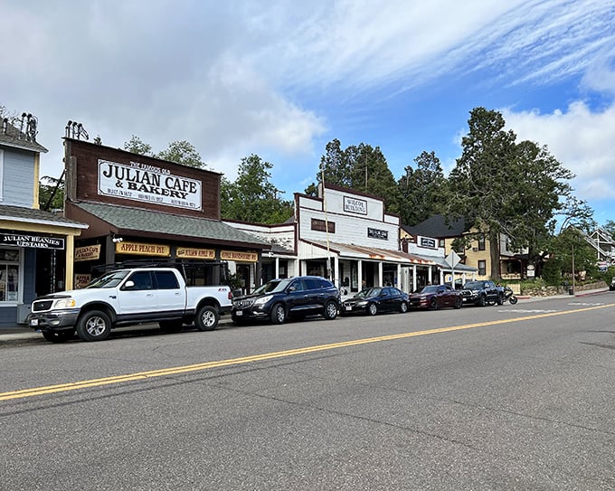 This mountain town’s historic buildings house everything from antique shops to Julian’s Café and Bakery.