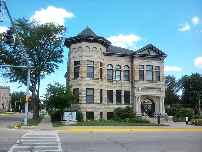 Kankakee's historic public library reminds visitors that the best things in life—like knowledge and reasonable gas prices—are found in unexpected places.
