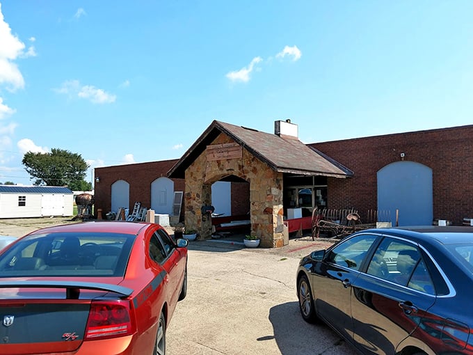 Don't let the modest exterior fool you—Leroy's houses room after room of carefully curated collectibles that would make any treasure hunter swoon.