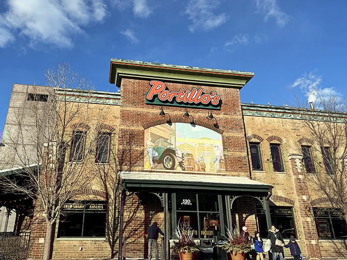 Those vintage details aren't just decoration—they're reminders that some things never go out of style, especially great hot dogs.