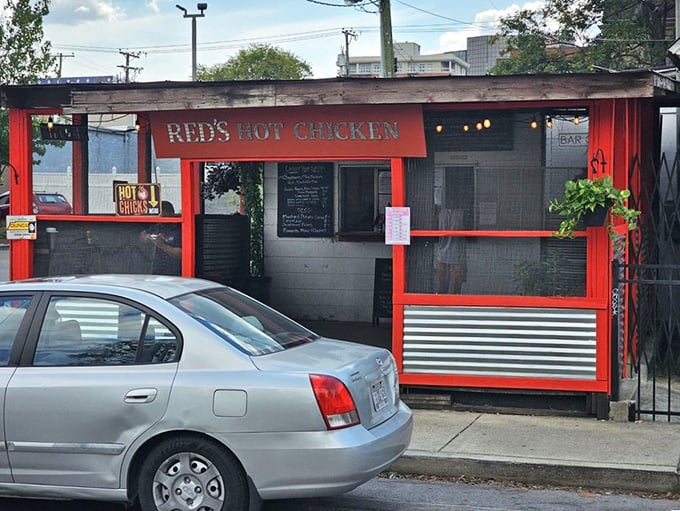 This corrugated metal gem delivers chicken so authentic, it'll make you forget about everything else.