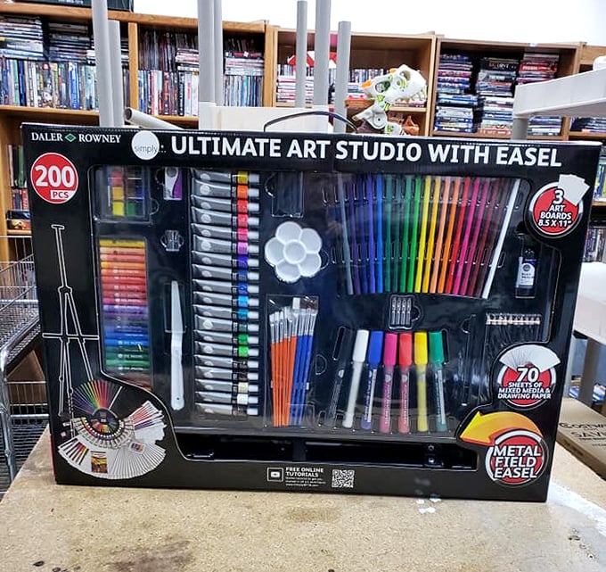 Art supplies that whisper "you could totally paint that sunset" even if you haven't held a brush since kindergarten.