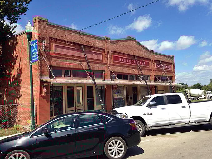 European café culture thrives in small-town Texas with genuine hospitality and excellent coffee.