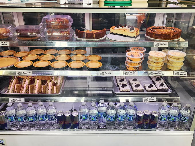 A treasure chest of treats arranged with care—each shelf offering different paths to the same destination: happiness.