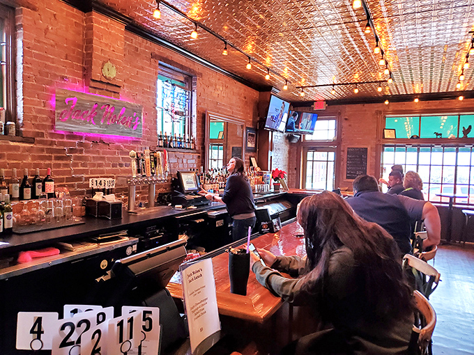 The command center where liquid courage meets craft – because great burgers deserve equally great beverages.