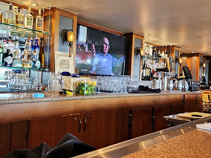 The bar doesn't just serve drinks—it crafts liquid happiness with enough spirits to raise anyone's, even after that Monday morning meeting from hell.