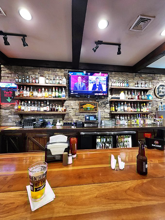 The bar at Forks Inn isn't trying to reinvent mixology—it's perfecting the classics while offering enough options to keep your liver guessing.