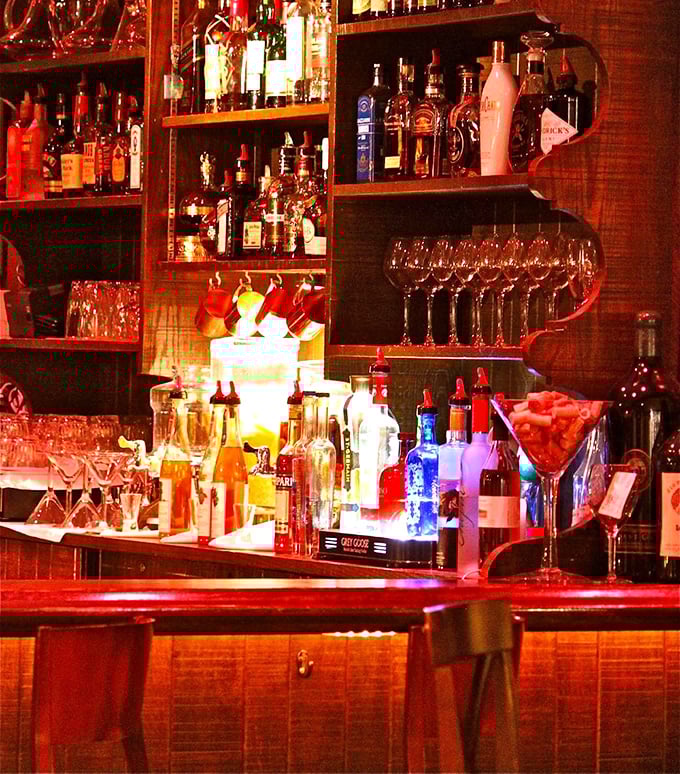Behind every great meal is a great bar, stocked like a liquid library where every bottle tells a different story.
