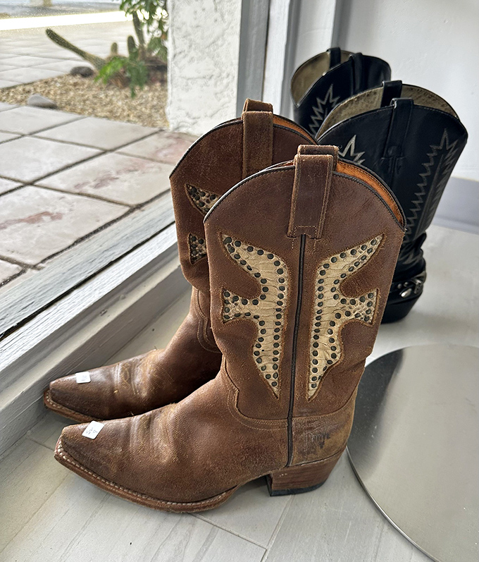 These cowboy boots weren't made just for walking—they're ready for your next line dance or desert festival adventure.