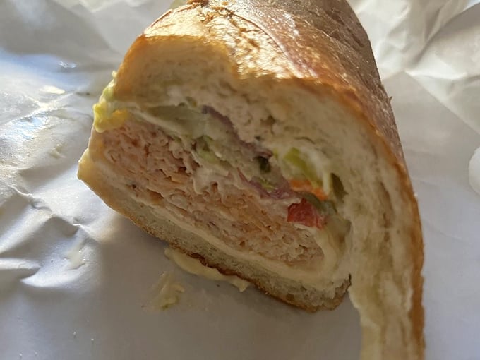 The Buffalo chicken creation proves Ricci's isn't stuck in tradition—they're just selective about which modern classics earn a spot on the menu.