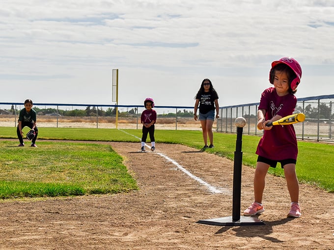 11. coalinga huron recreation and T-ball in the park – where future MLB stars (or just happy kids) learn America's pastime under the watchful eyes of patient parents.